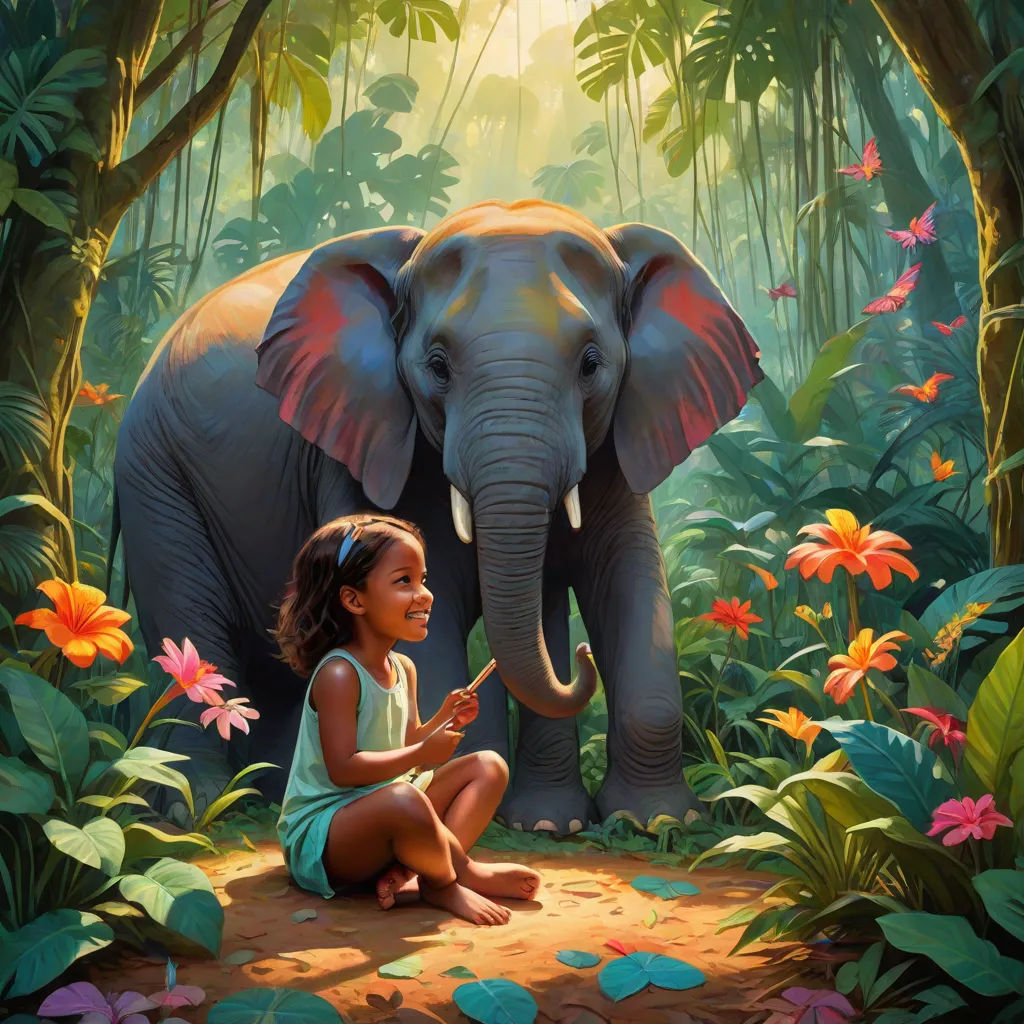 The Adventures of Little Eva and the Jungle Elephant | Story.com