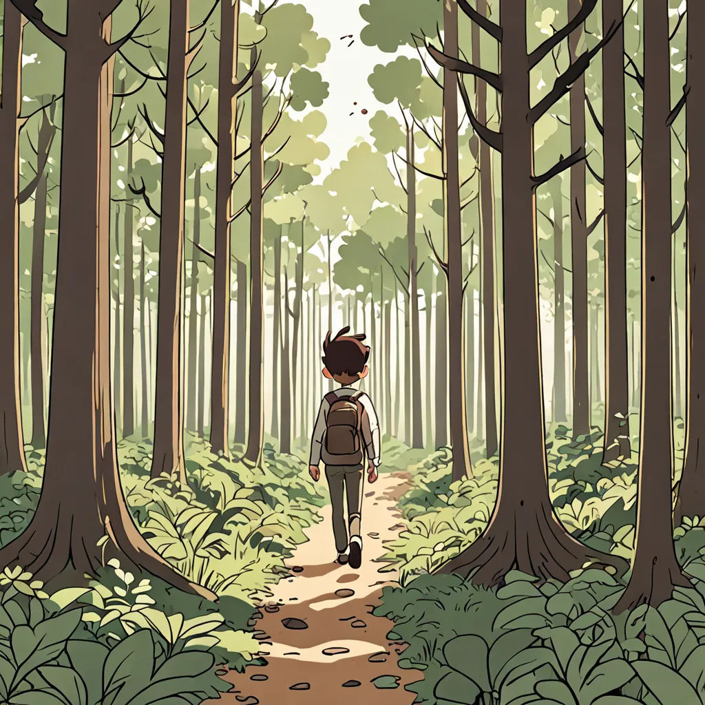 Milo's Adventure in Cartoon Forest | Story.com