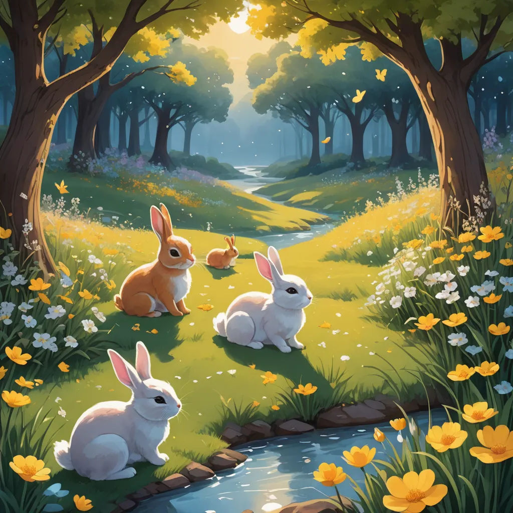 The Colorful Bunny Band | Story.com