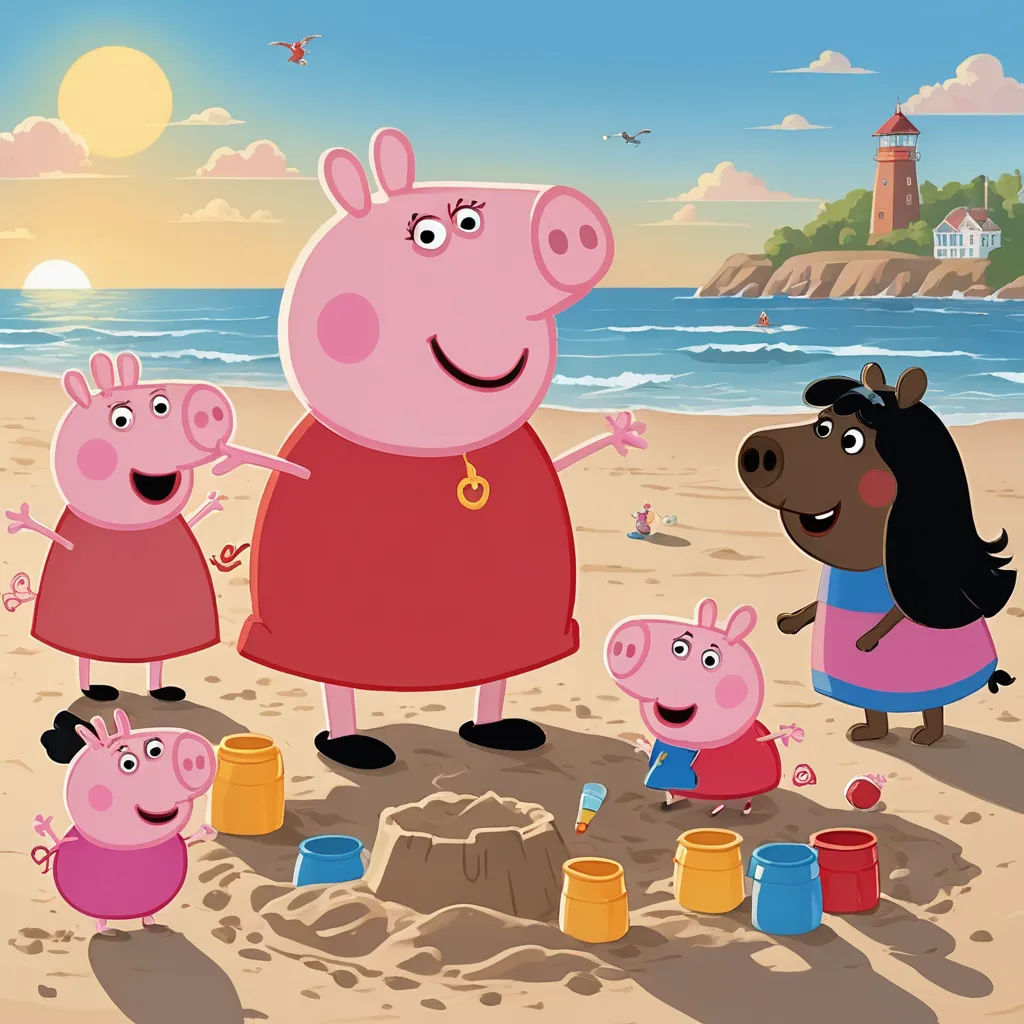 Peppa Pig's Beach Adventure | Story.com