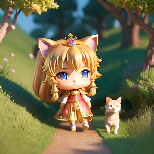 The Princess and Her Magic Cat | Story.com