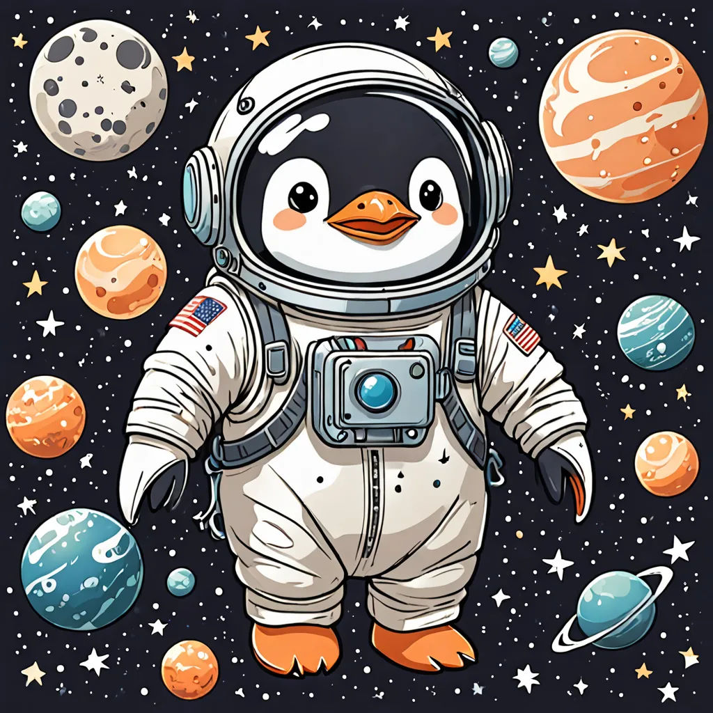 Penguin in Space | Story.com