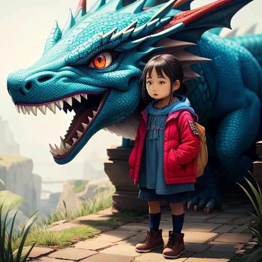 The Dragon and the Little Girl | Story.com