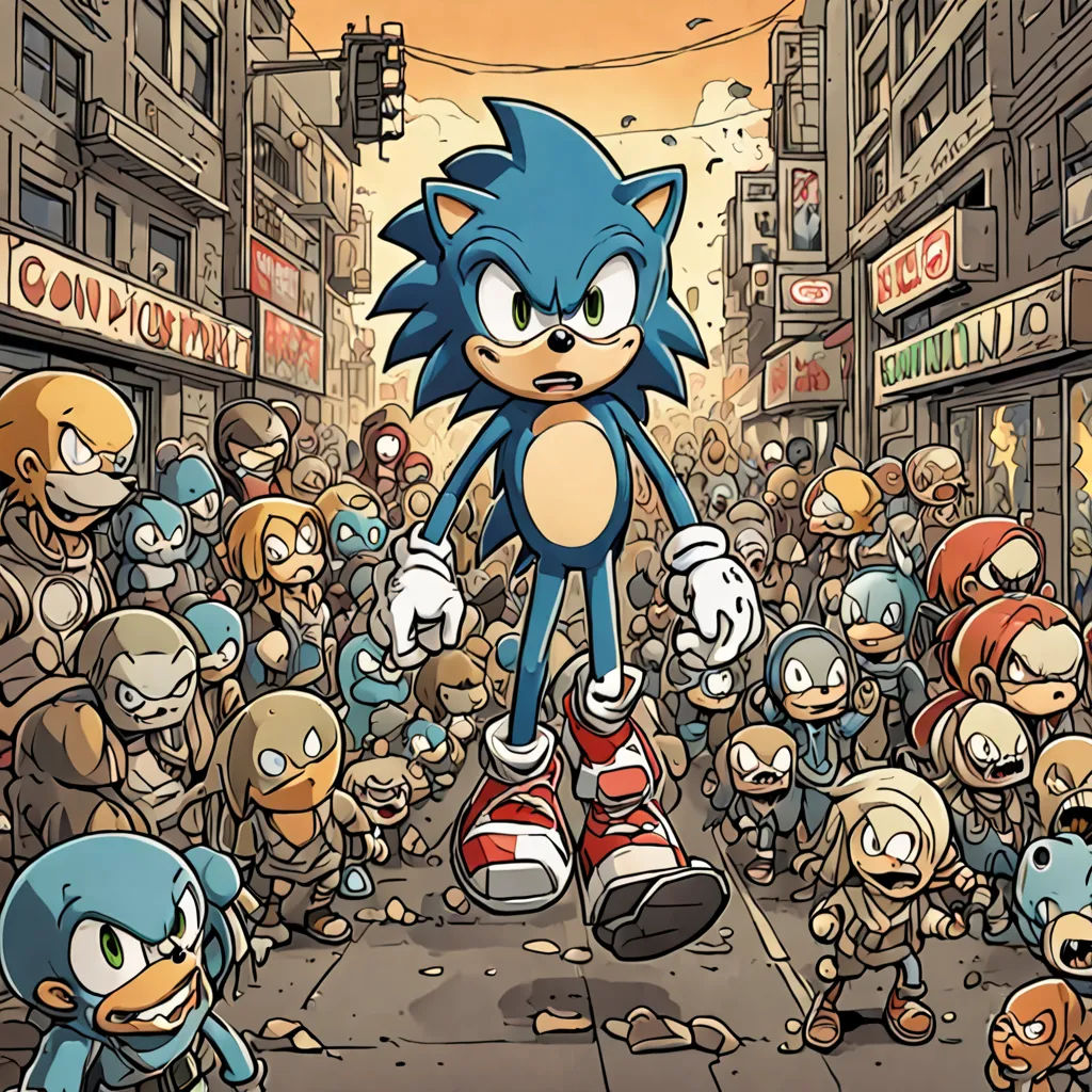 Sonic and The Zombie Outbreak! | Story.com