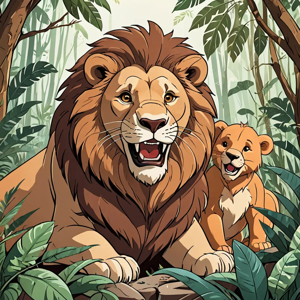 The Lion Who Learned to Laugh | Story.com