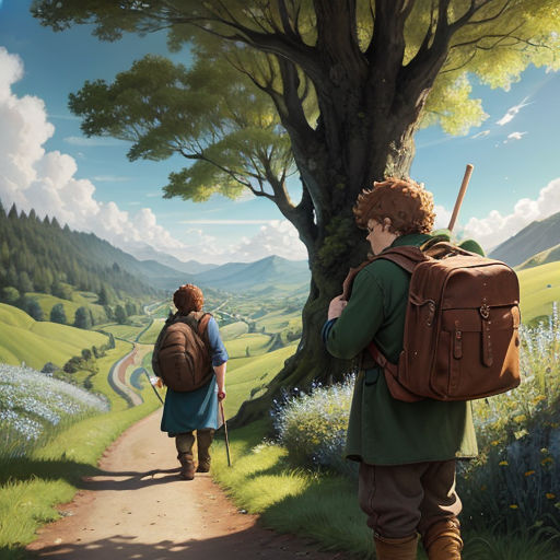 Frodo And Sam Walking