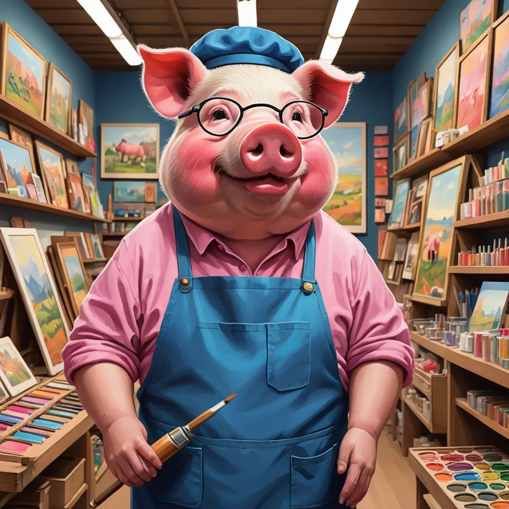 Pig-casso's Artful Adventure | Story.com