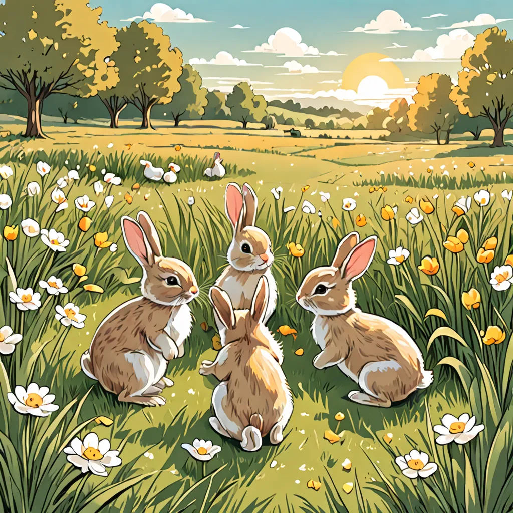 The Bunnies and Ducks | Story.com