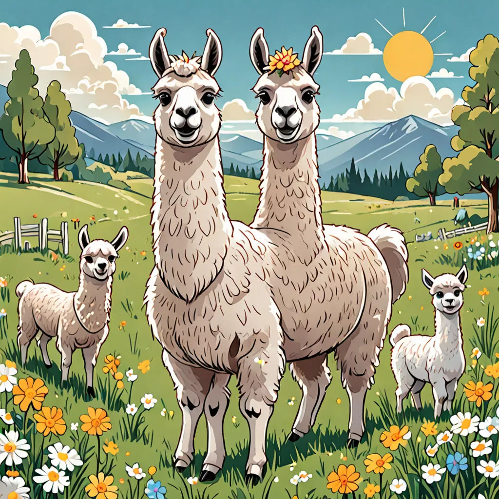 Llamas Love and Family Fun | Story.com