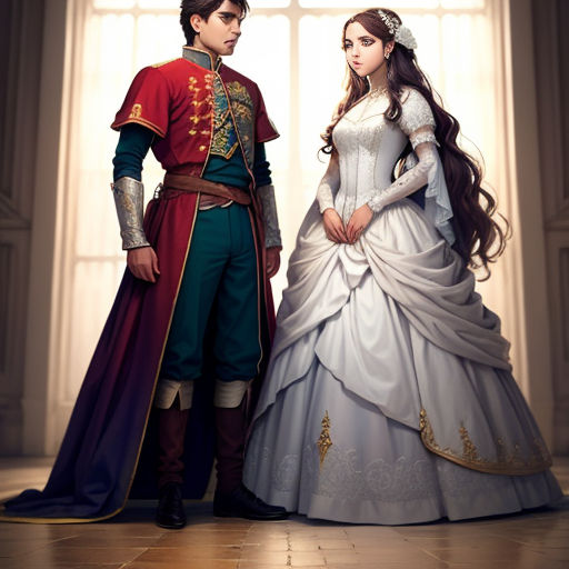 Medieval Prince And Princess