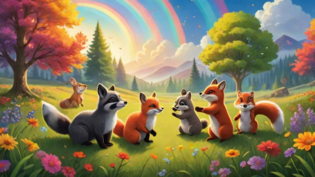 Furry Friends Under the Rainbow | Story.com