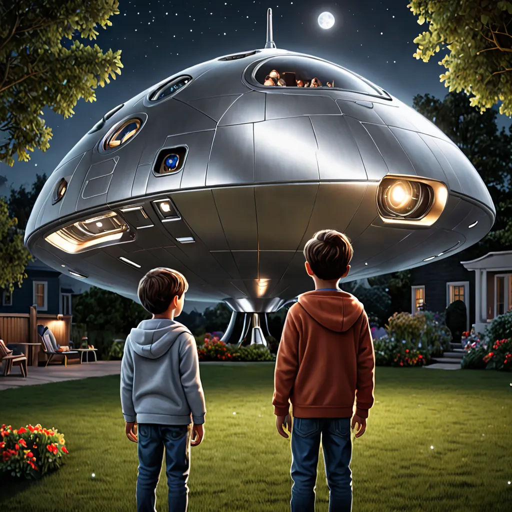 The Silver Spaceship | Story.com