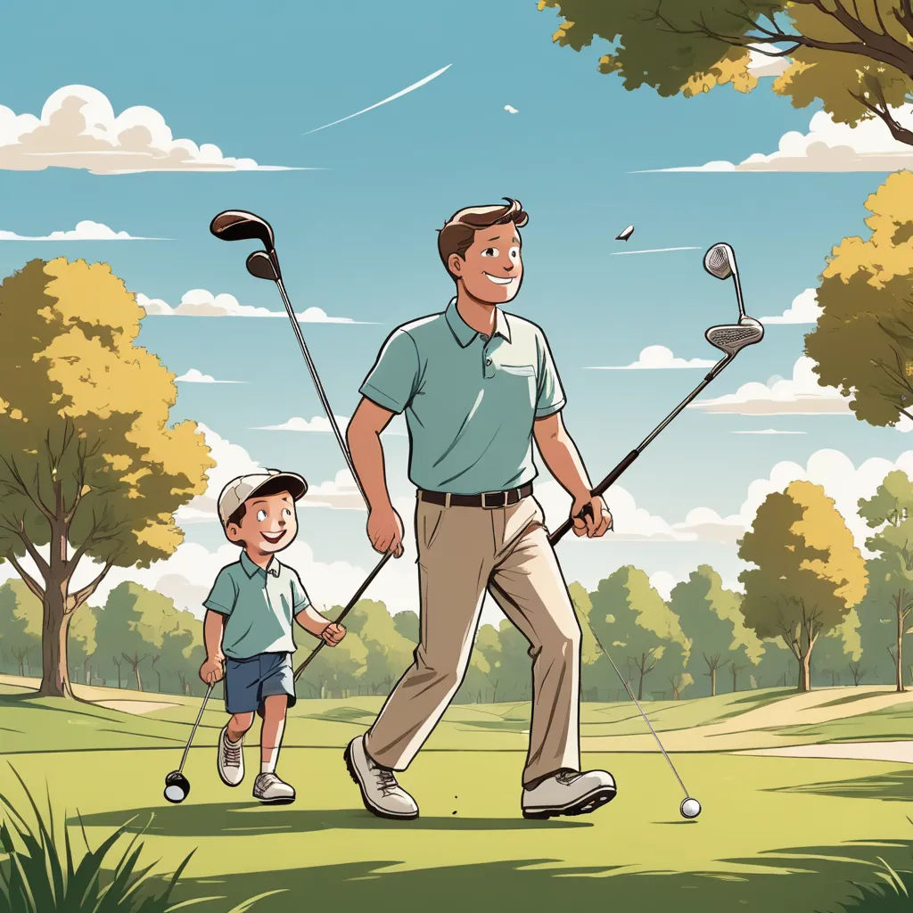 The Golfing Adventures of Timmy and Dad | Story.com