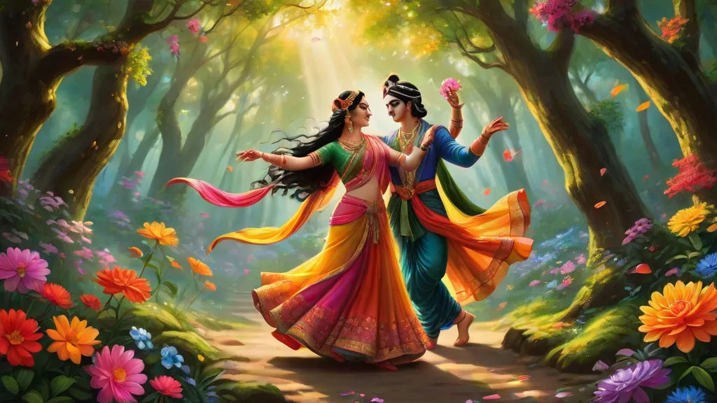 The Dance of Radha and Krishna | Story.com