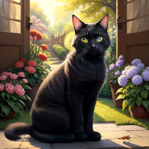 The Enchanted Garden of the Fabulous Cat Max | Story.com