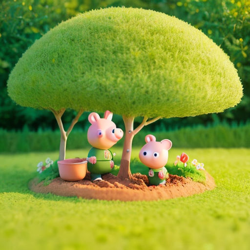 Peppa Pig and George's Tree-Planting Adventure | Story.com