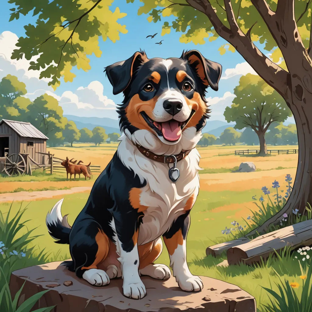 The Cheerful Dog | Story.com