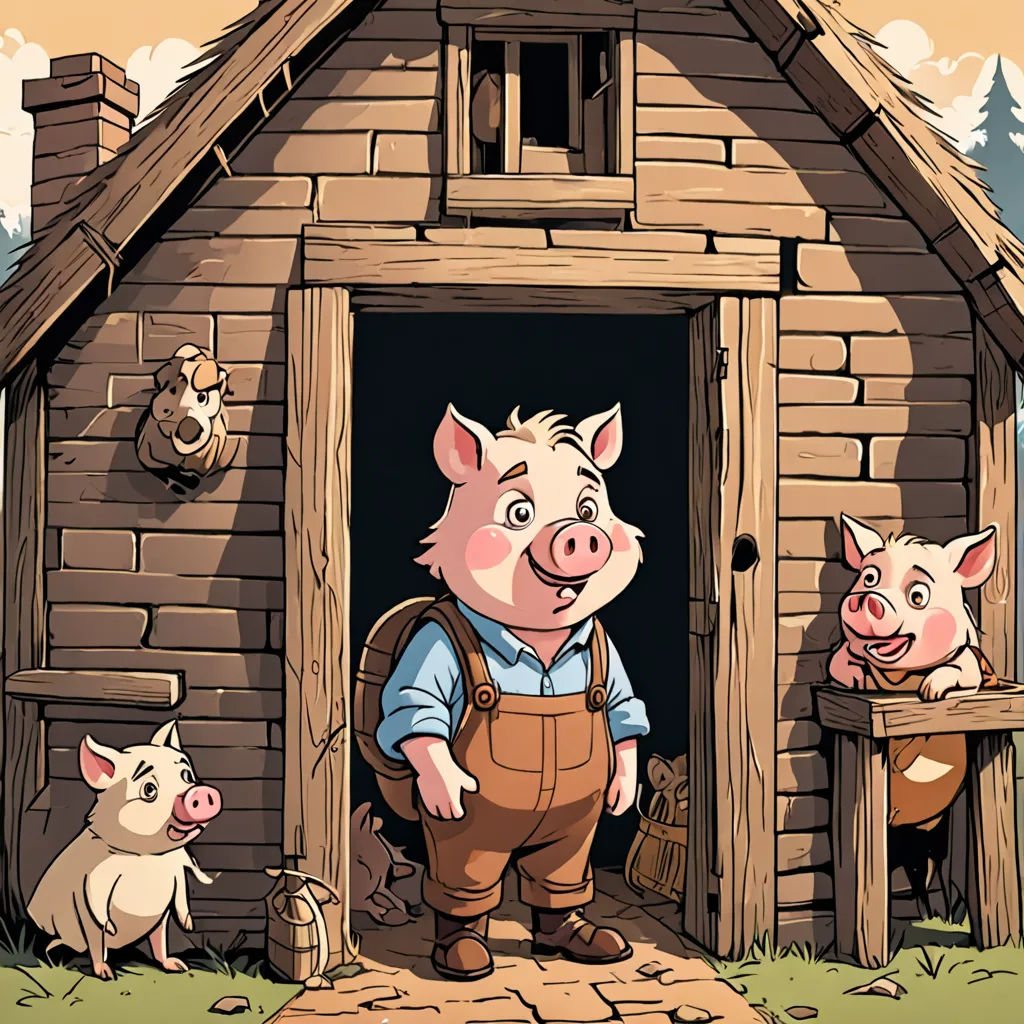 The Three Little Pigs and the Big Bad Wolf | Story.com