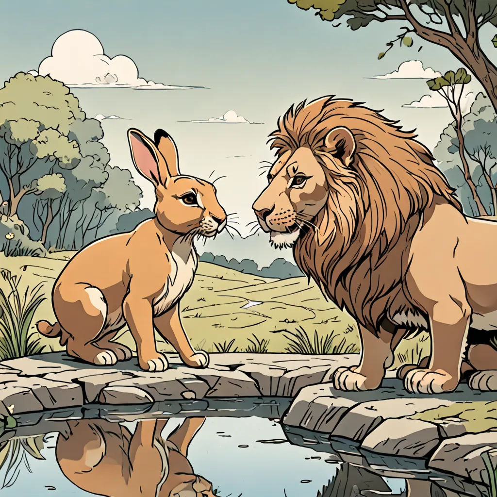 The Lion and the Rabbit | Story.com