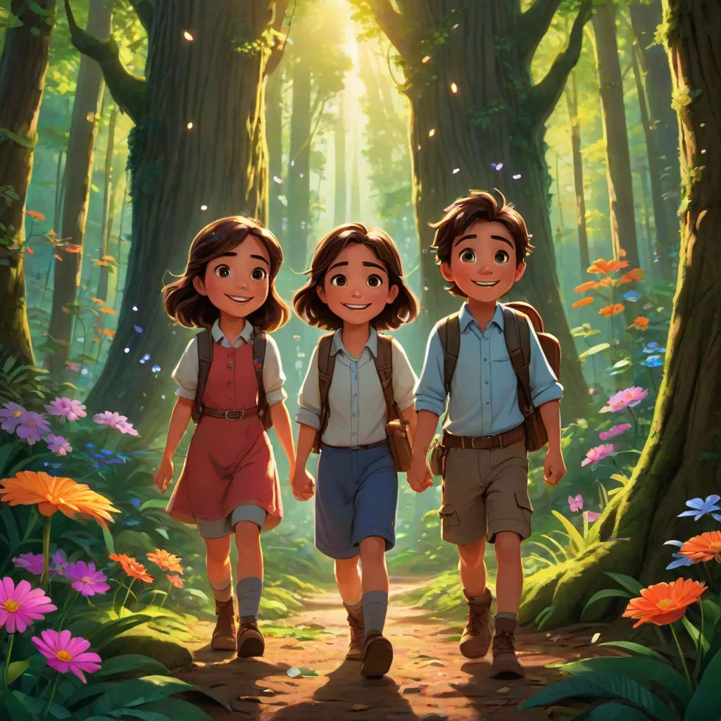 As Aventuras de Ana, Gael e Jota na Floresta | Story.com
