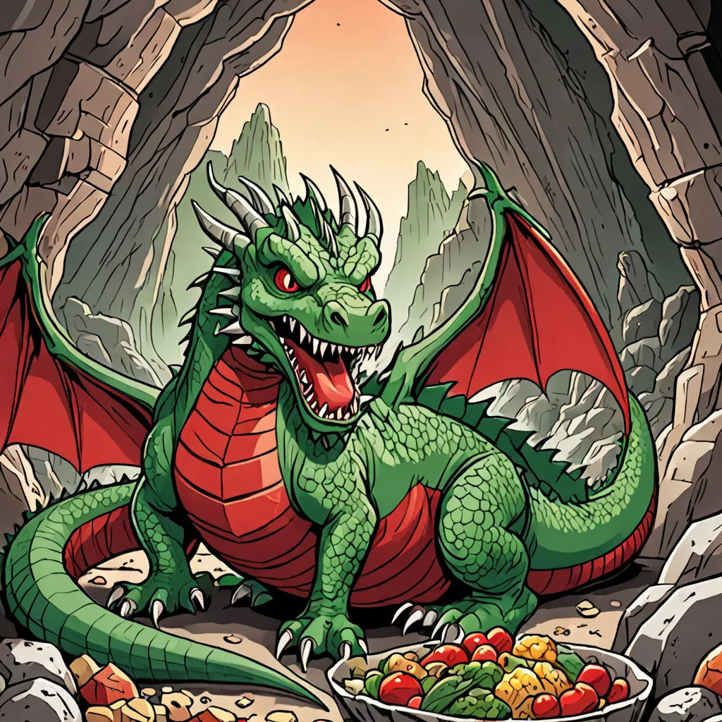 The Greedy Dragon | Story.com