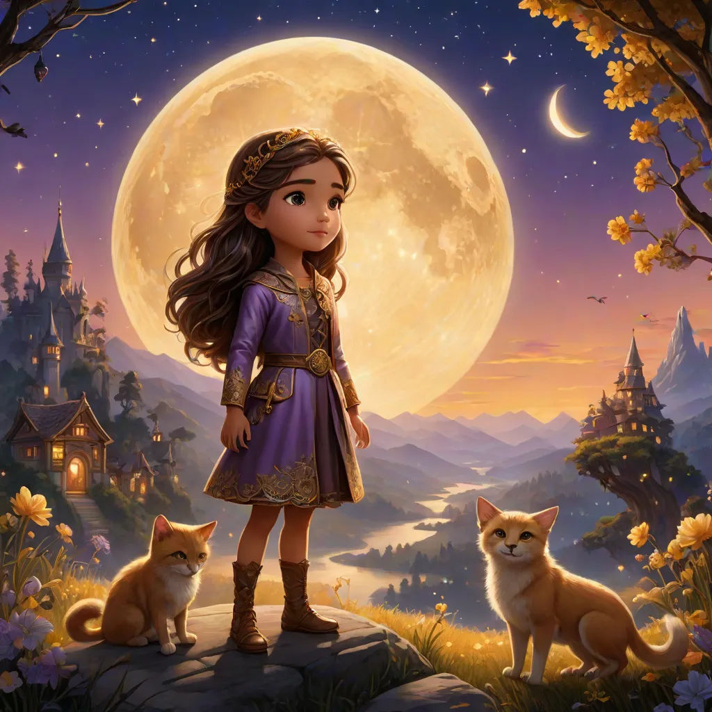 Lila and the Golden Moon | Story.com