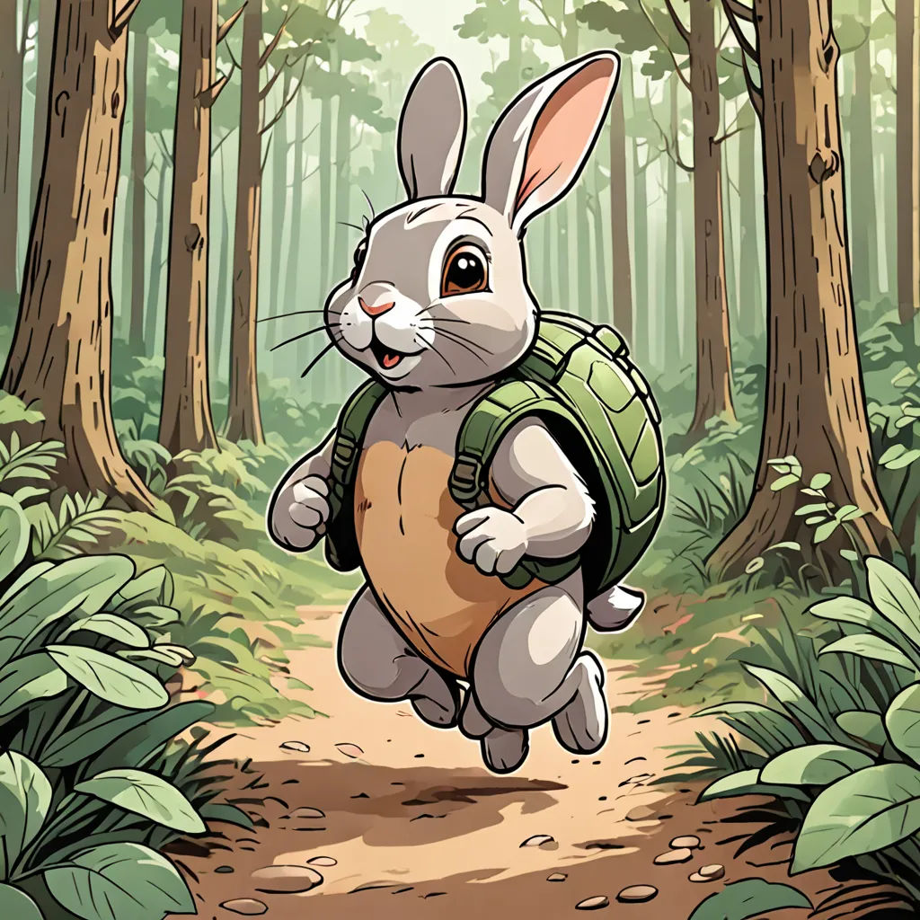 The Kind Rabbit and the Slow Turtle | Story.com