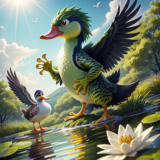 The Brave Duck | Story.com