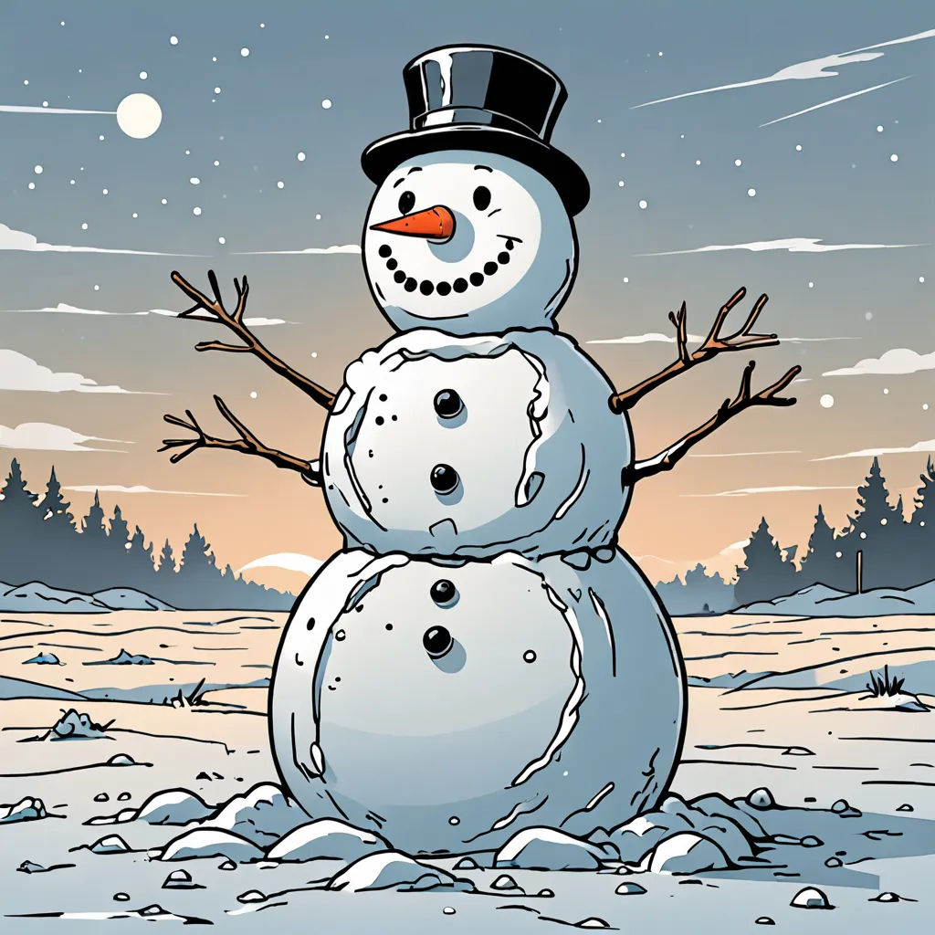 The Melting Snowman | Story.com