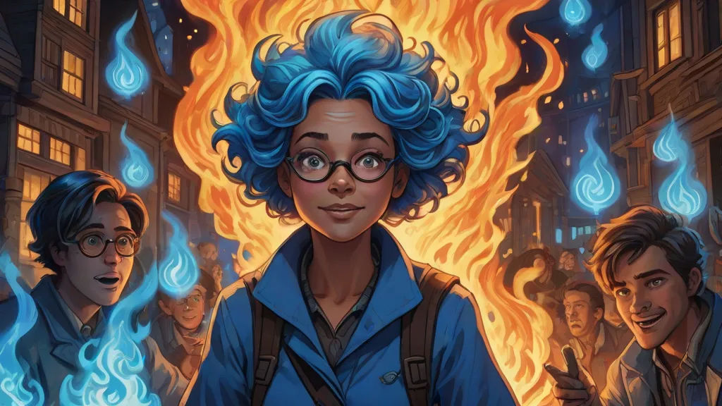 Watch:Blue Poop on Fire | AI Comedy Videos | Story.com