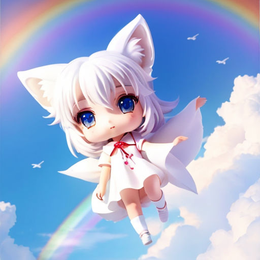 The Little White Fox's Rainbow Flight | Story.com