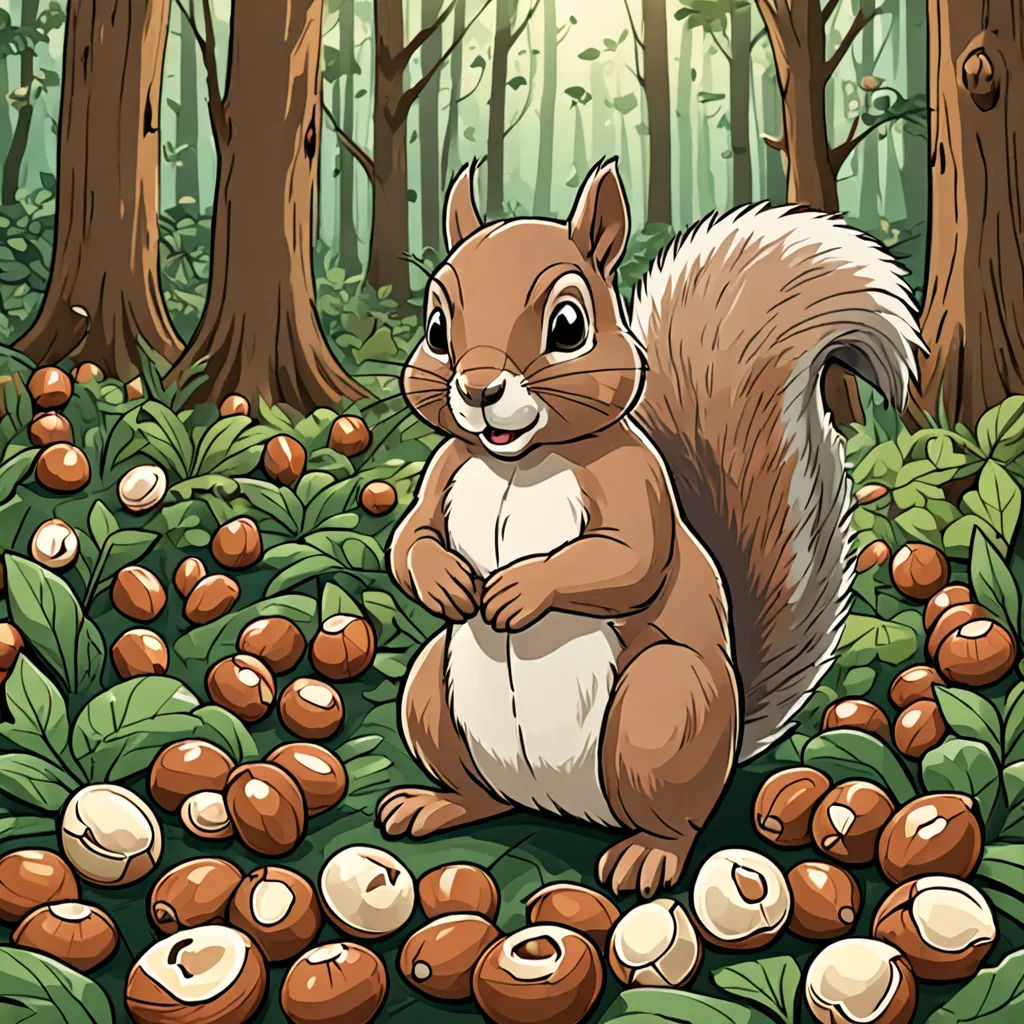 O Esquilo Pon e o Seu Primeiro Milhão de Nozes | Story.com