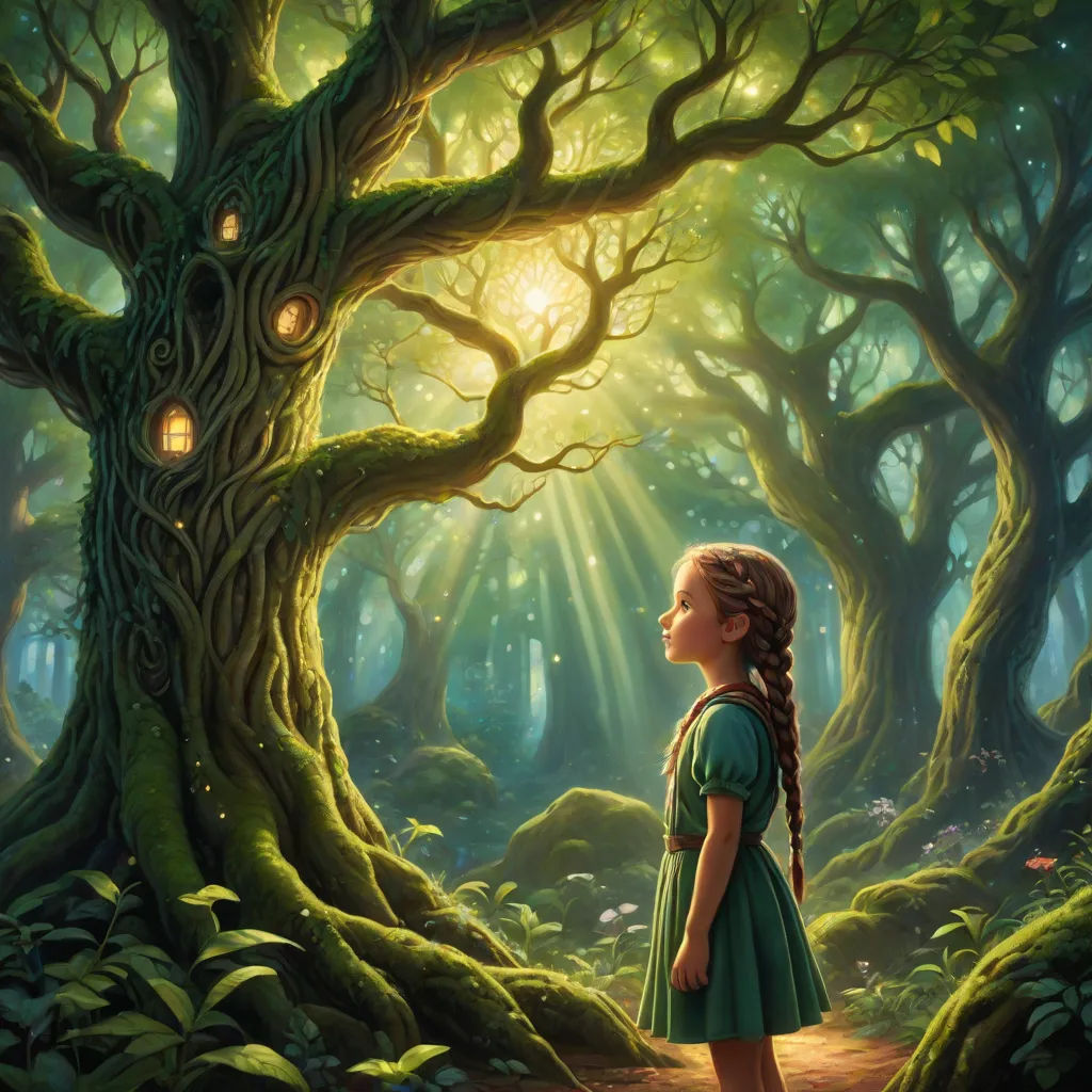 The Magical Adventure of Lucy and the Talking Tree | Story.com