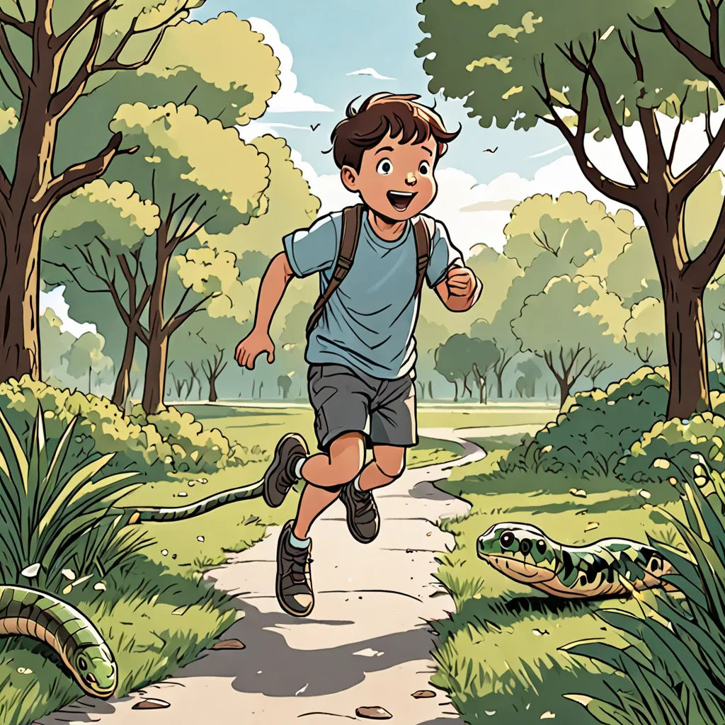 The Little Boy and the Sneaky Snakes | Story.com