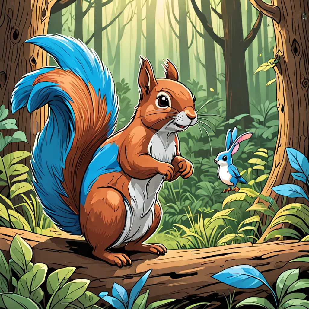 The Adventures of Sparky the Brave Squirrel | Story.com