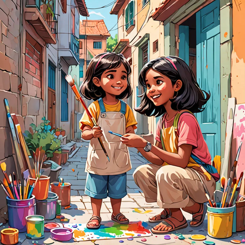 The Magic Paintbrush: Colors of Kindness | Story.com