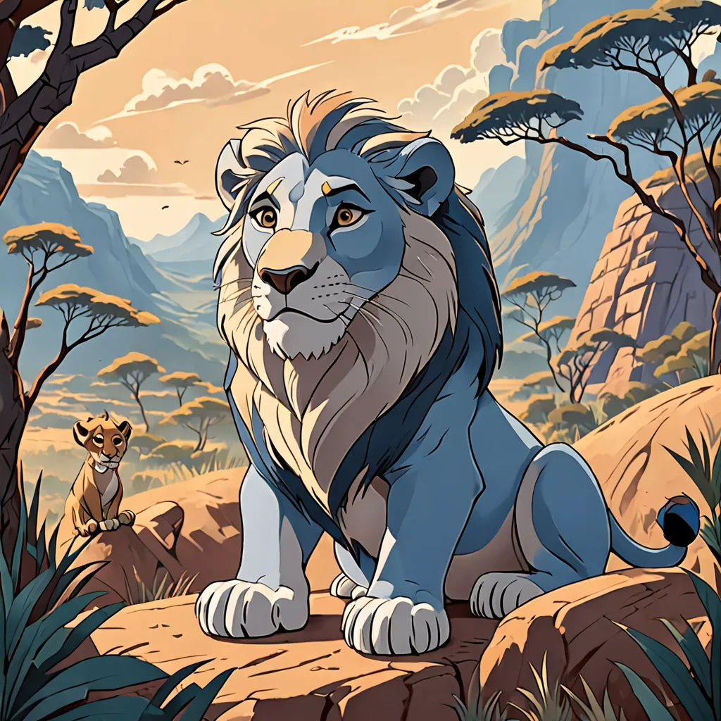 Bluey's Adventure in the Lion's Kingdom | Story.com