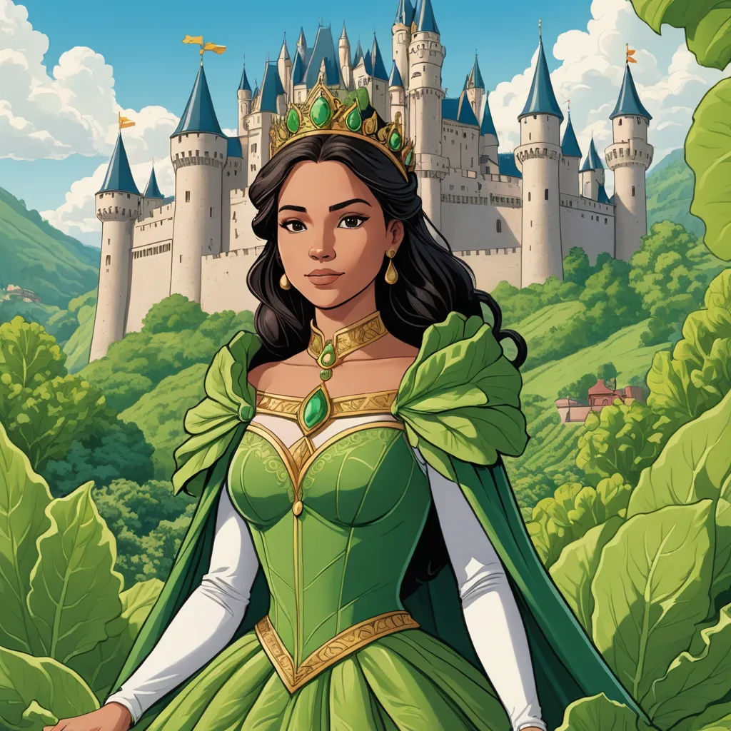 The Lettuce Leaf Princess | Story.com