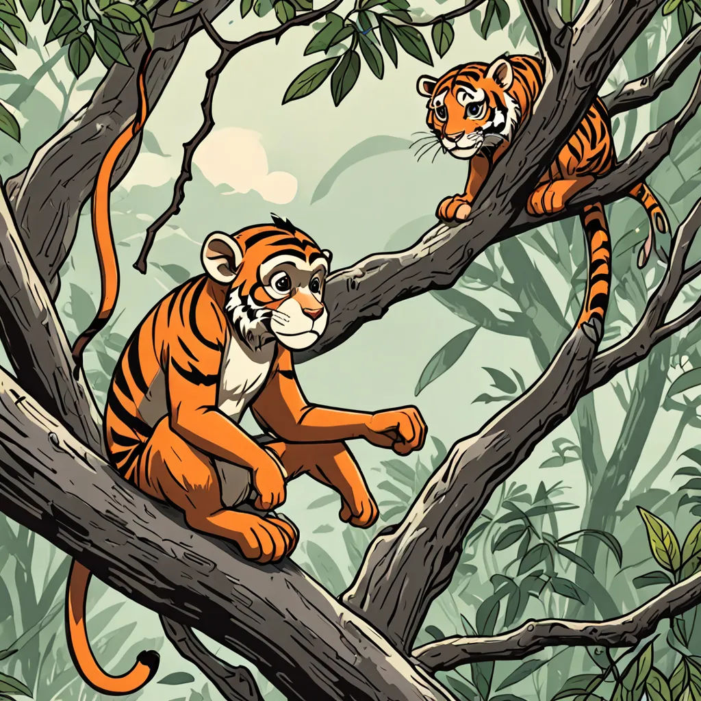 The Wise Monkey and the Cunning Tiger | Story.com