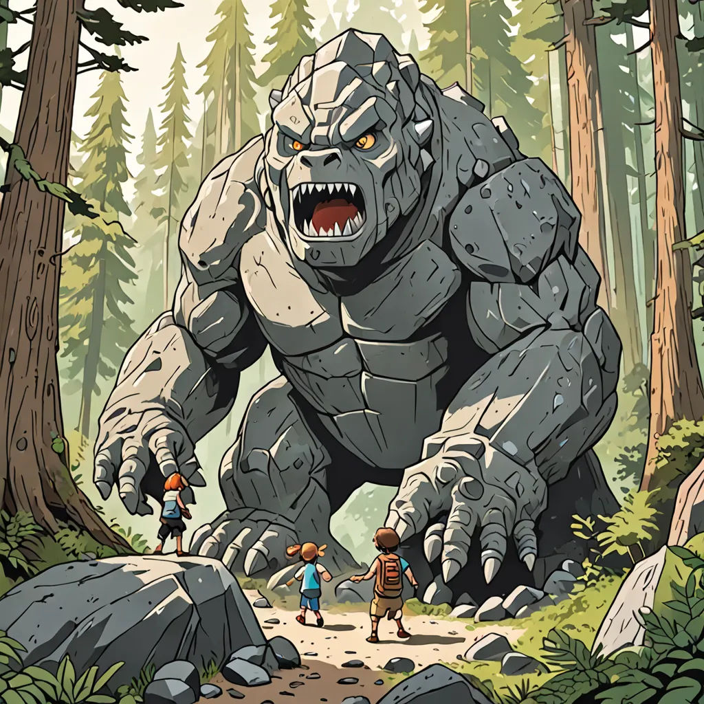 The Rock Monster's Revenge | Story.com