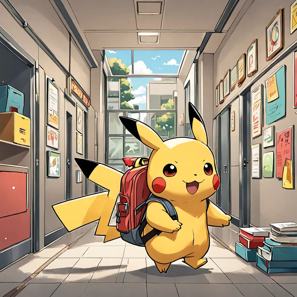 Pikachu va a la escuela | Story.com