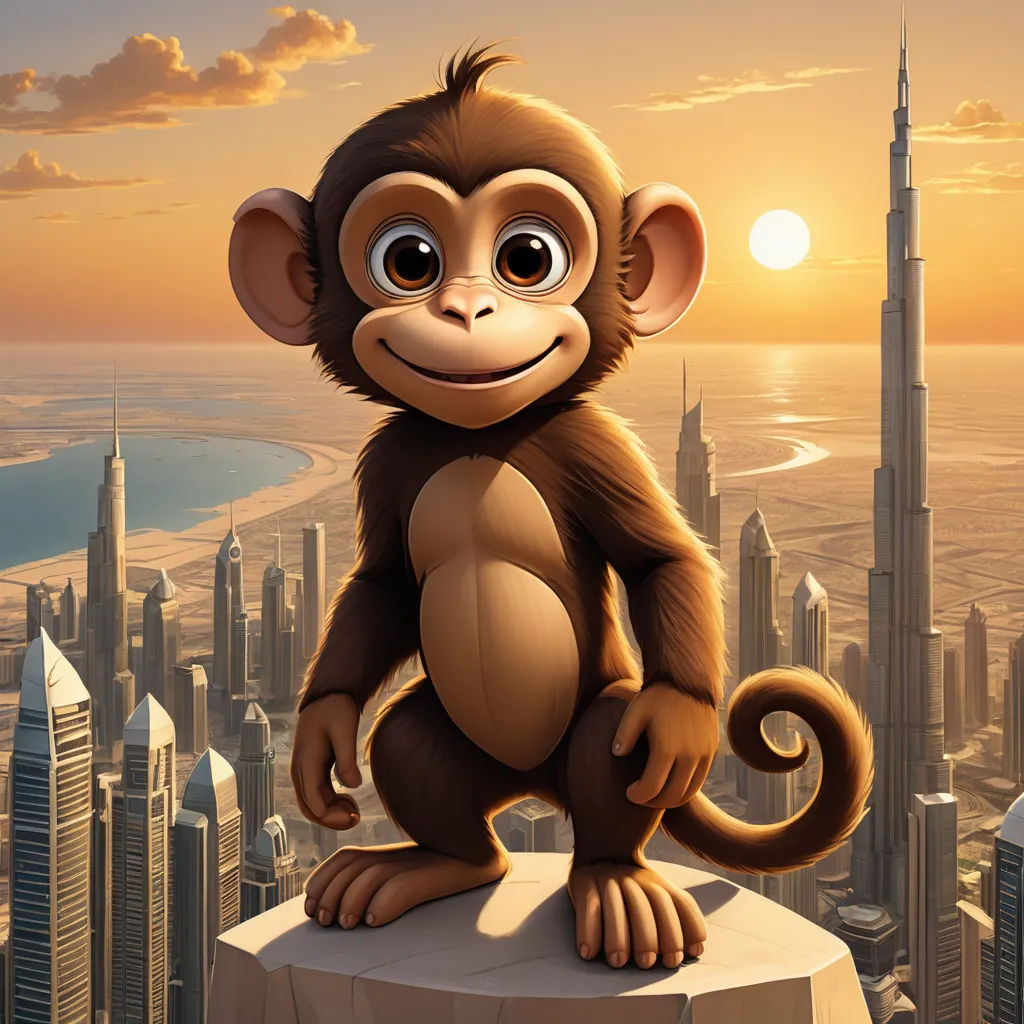 The Monkey's Adventure in Dubai | Story.com