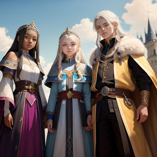 The Princess and Her Trio | Story.com