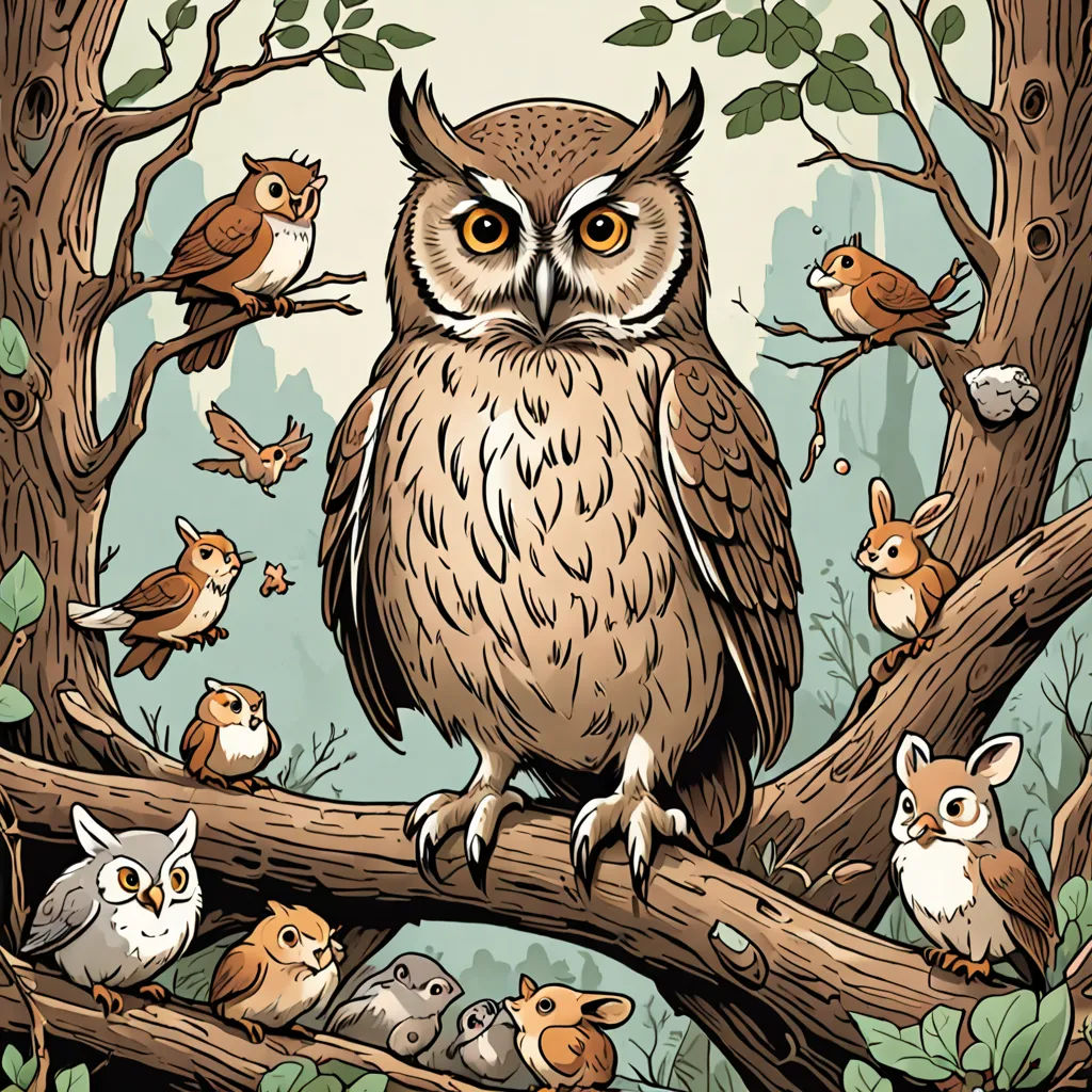 The Wise Owl of the Forest | Story.com