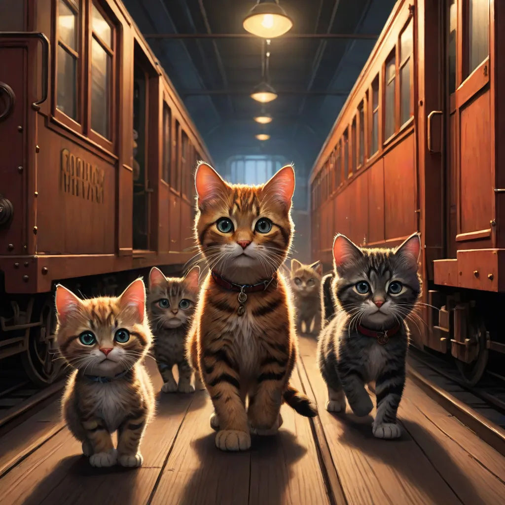 The Great Train Heist of the Outlaw Kittens | Story.com