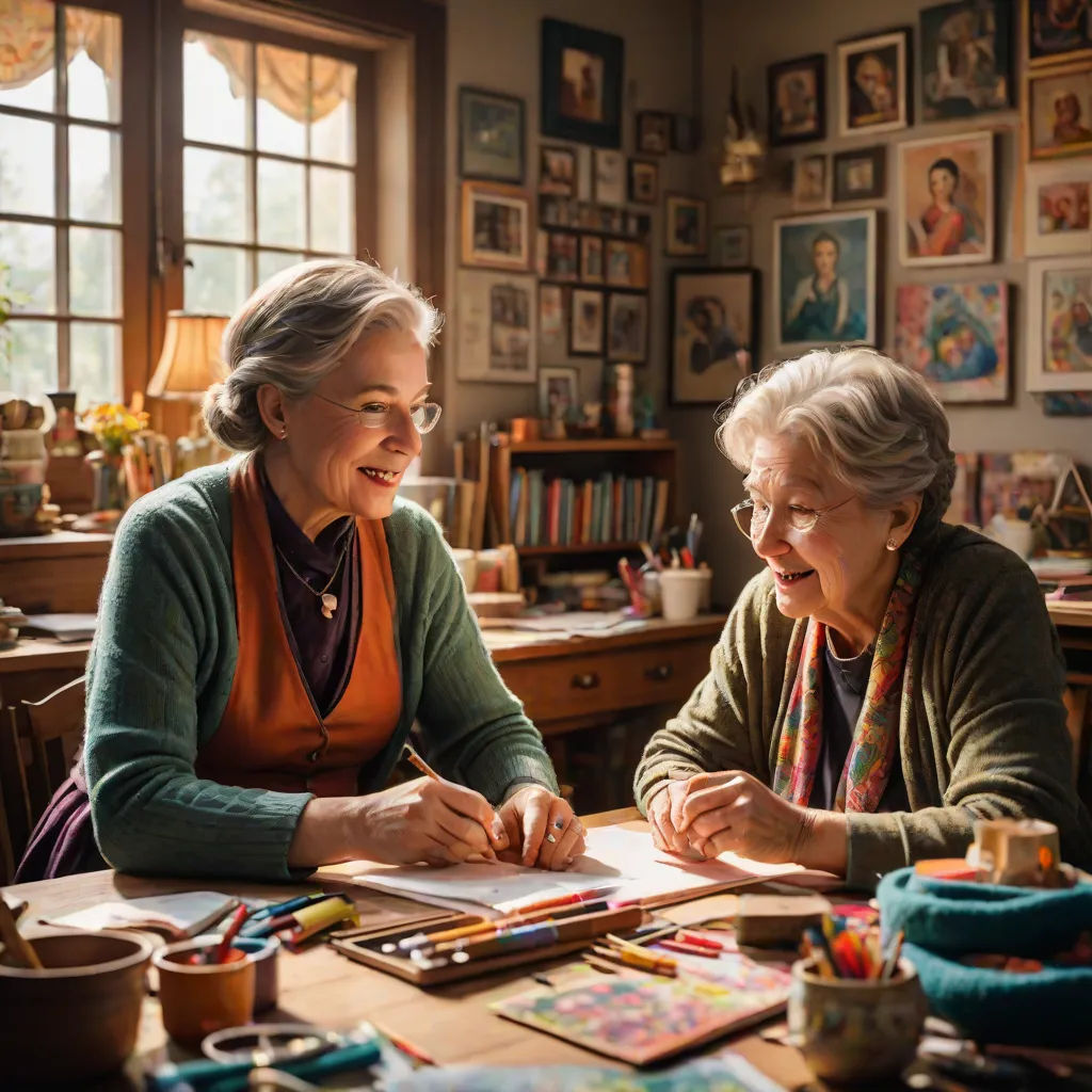 Charismatic Chrissy and Madame Chancellor's Crafty Day | Story.com