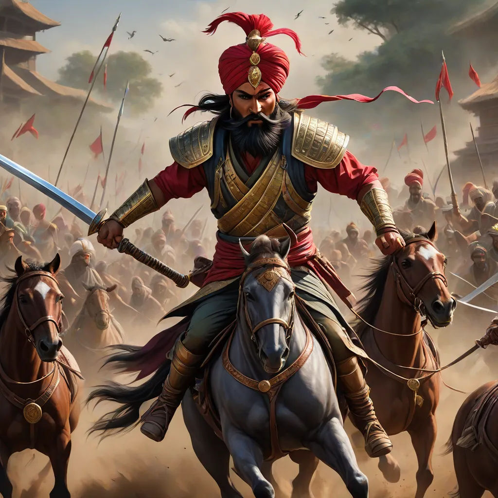 The Fearless Charge of Akali Phula Singh | Story.com