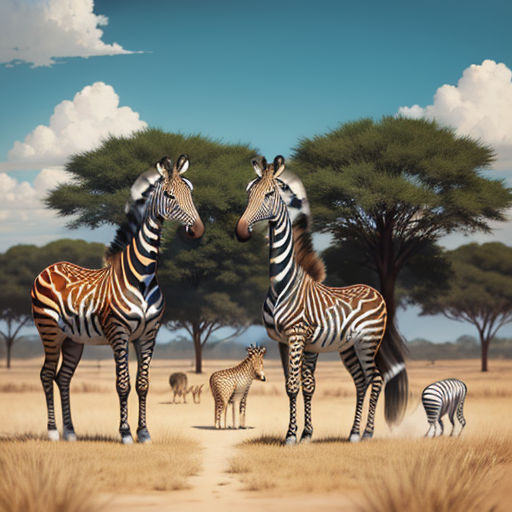 Zeke the Zebra's Savanna Safari | Story.com