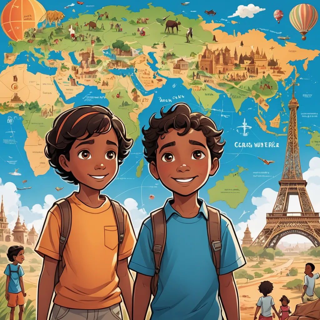 Descobrindo o Mundo: Uma Viagem de Aprendizado para Pequenos ...