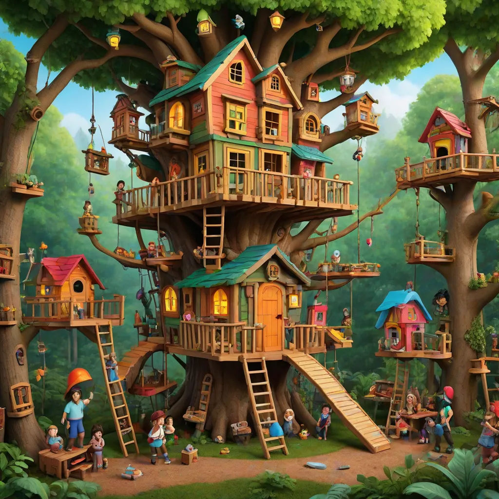 The Friendship Treehouse: Building Bonds Together | Story.com